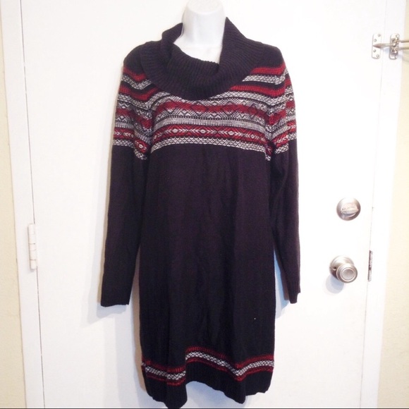 jason maxwell | Dresses | 5 For 25jason Maxwell Knit Cowl Sweater Dress ...